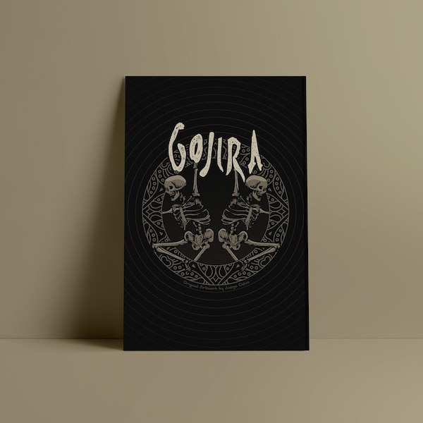 Gojira Poster - Etsy