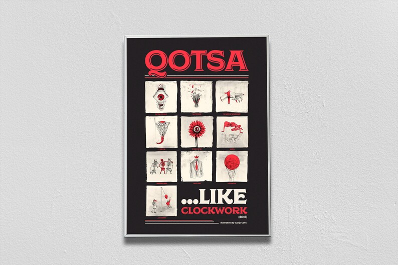 Queens of the Stone Age like Clockwork Poster - Etsy