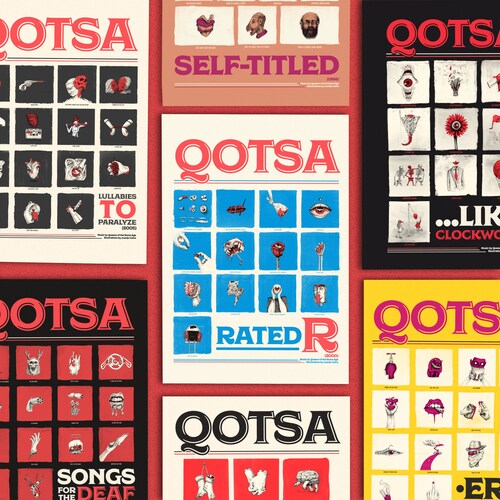 Queens of the Stone Age Rated R Poster - Etsy