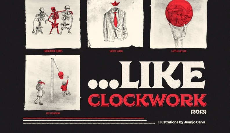 Queens of the Stone Age like Clockwork Poster - Etsy