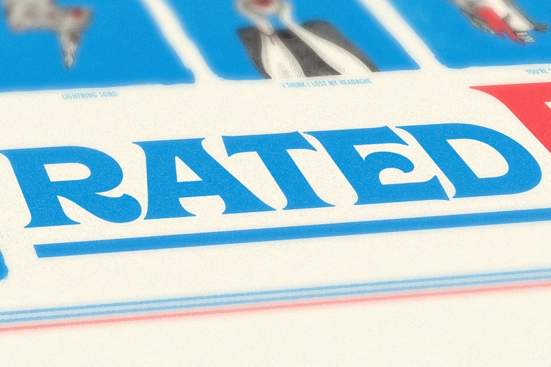 Queens of the Stone Age Rated R Poster - Etsy