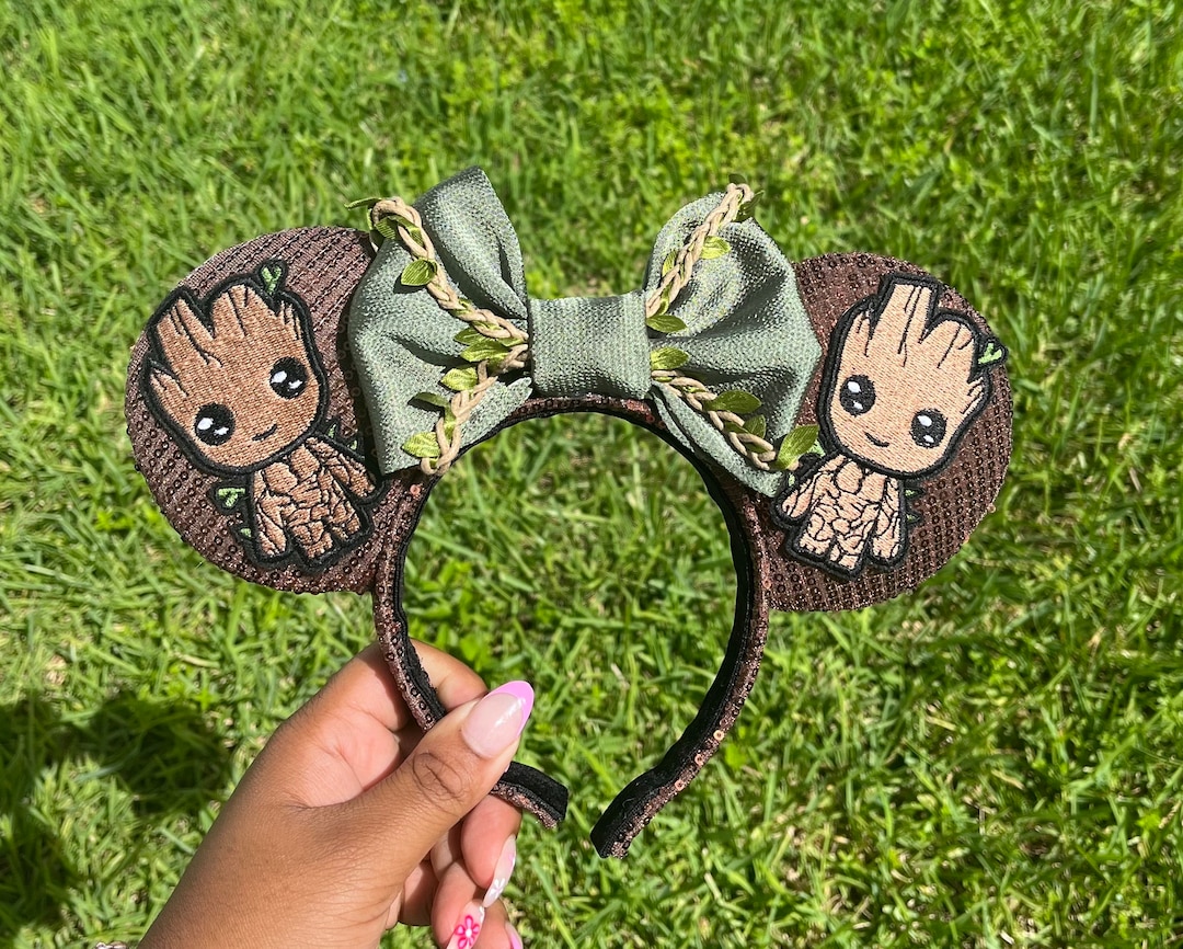 Guardians of the Galaxy Groot Inspired Mouse Ears - Etsy