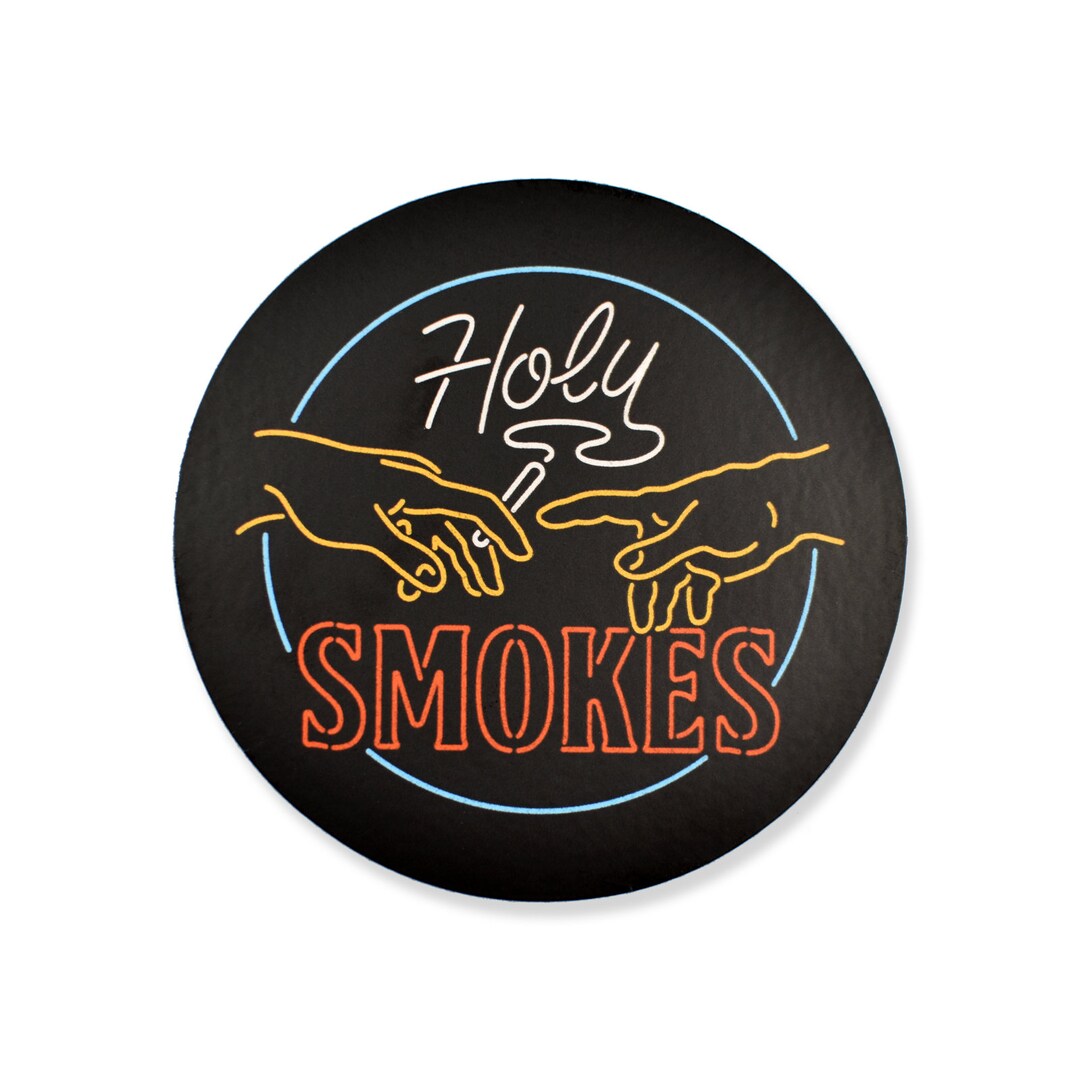 Holy Smokes Vinyl Sticker - Etsy
