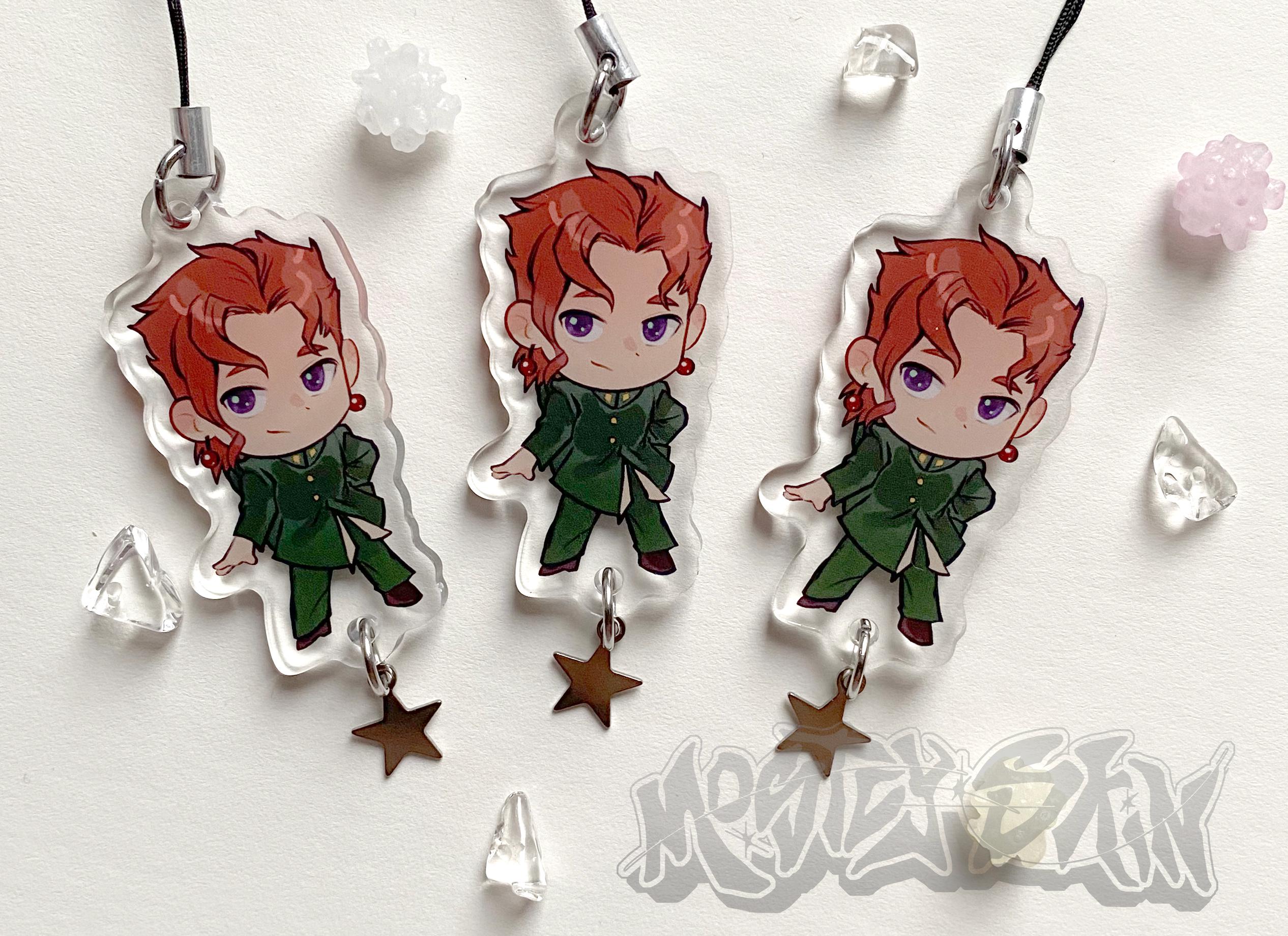 Jojo's Bizarre Adventure JJBA Stardust Crusaders Acrylic Keychain ...