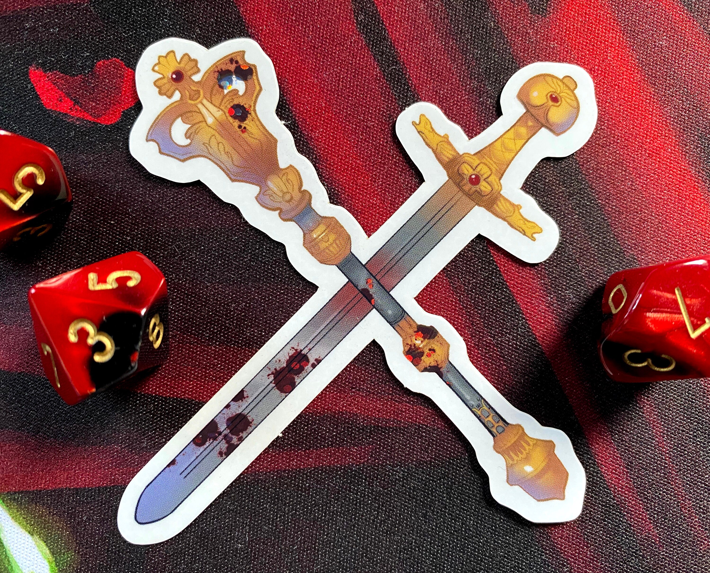 Vampire the Masquerade Clan Effect Stickers Ventrue Toreador Malkavian ...
