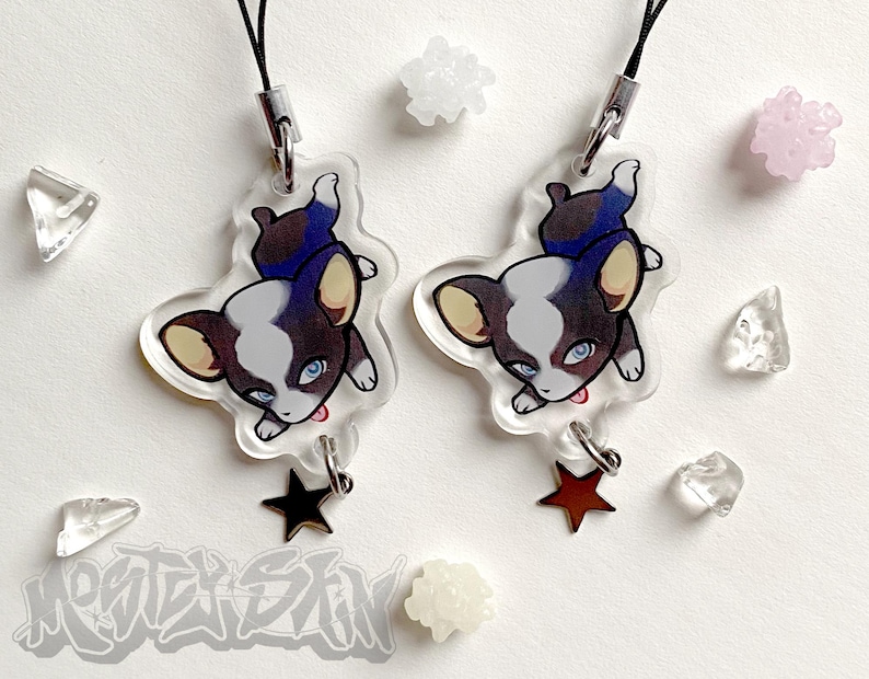 Jojo's Bizarre Adventure JJBA Stardust Crusaders Acrylic Keychain ...