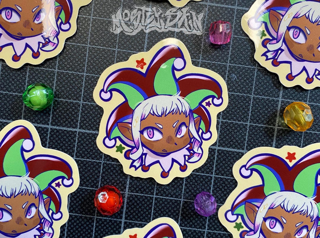 Dungeon Meshi THISTLE JESTER Pastel Stickers - Etsy