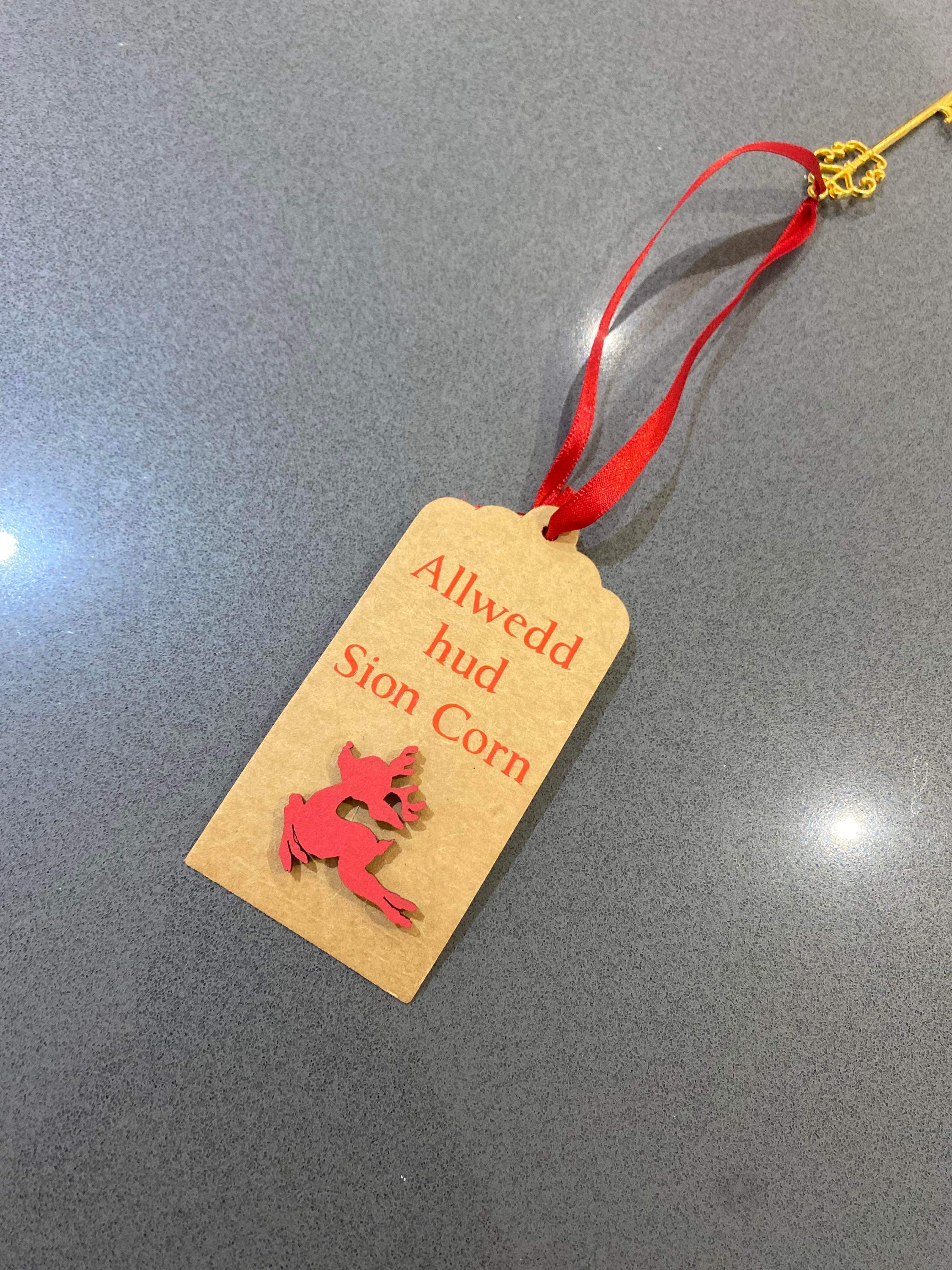 Allwedd Hud Sion Corn Father Christmas Magic Key - Etsy