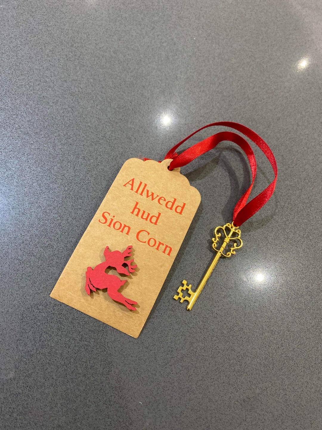 Allwedd Hud Sion Corn Father Christmas Magic Key - Etsy
