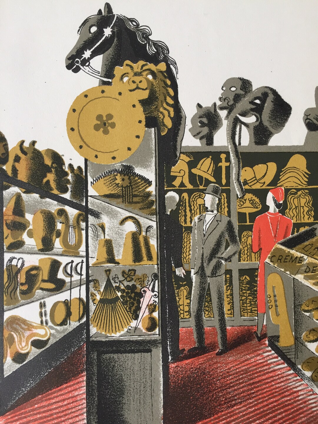 Eric Ravilious Theatrical Properties 1938 Curwen Press - Etsy