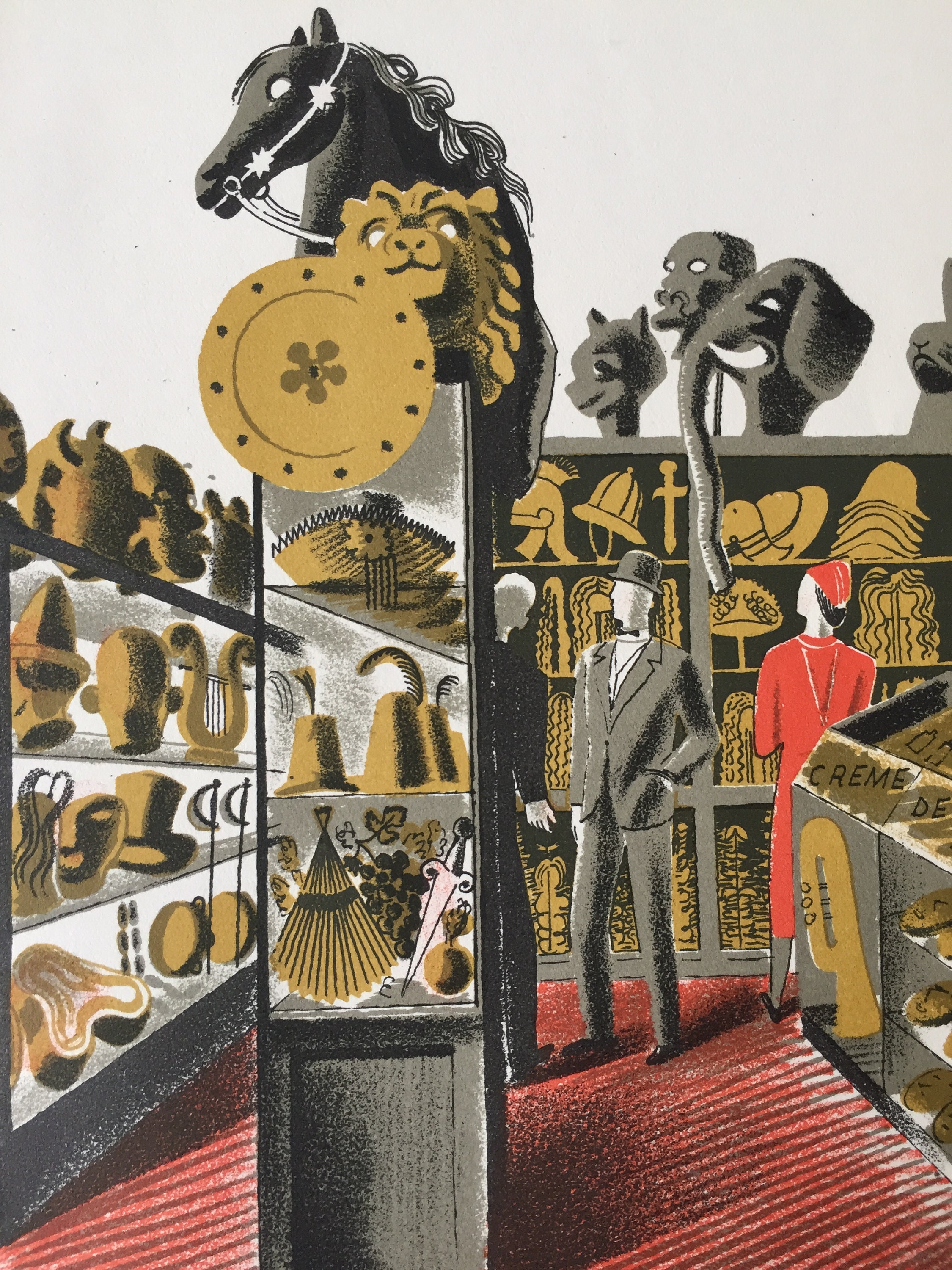 Eric Ravilious Theatrical Properties 1938 Curwen Press - Etsy