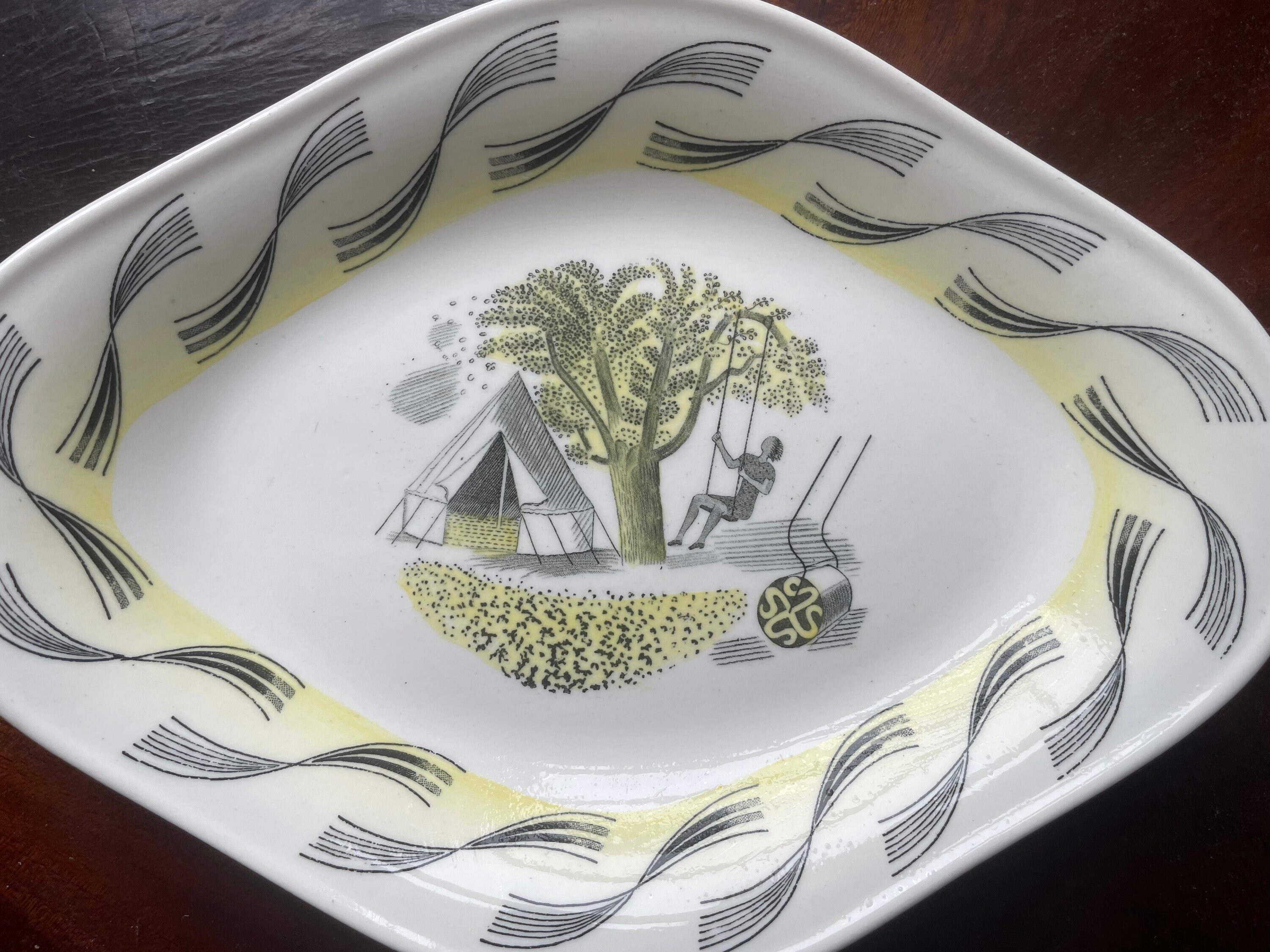 Eric Ravilious Garden Design Plate for Wedgwood - Etsy