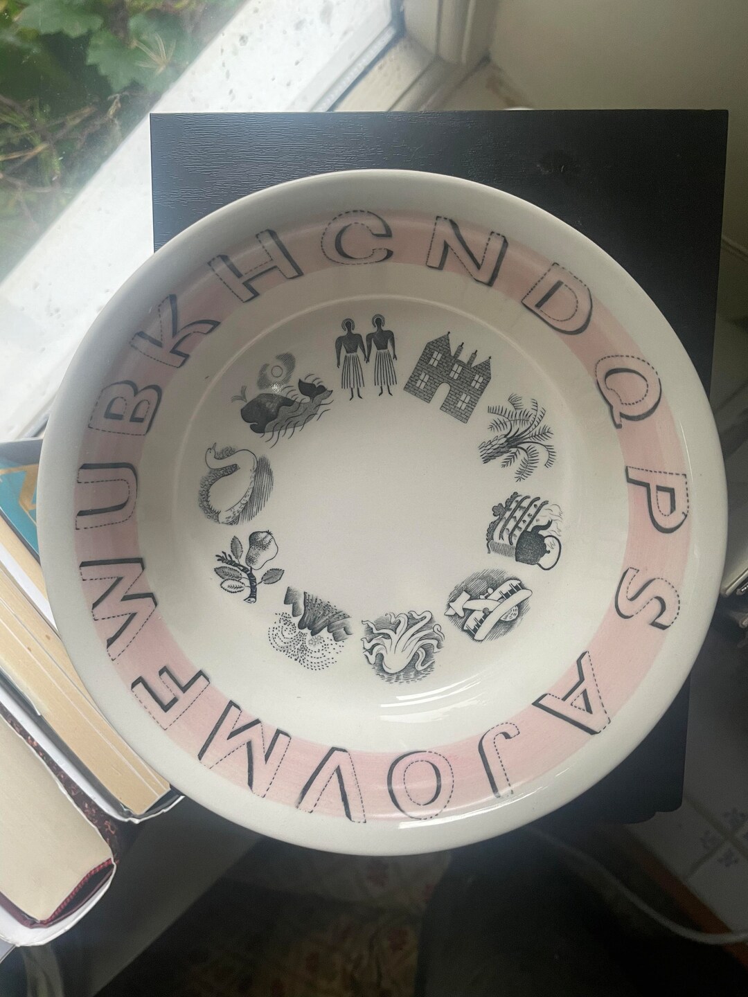 1930s Eric Ravilious Alphabet Bowl for Wedgwood - Etsy