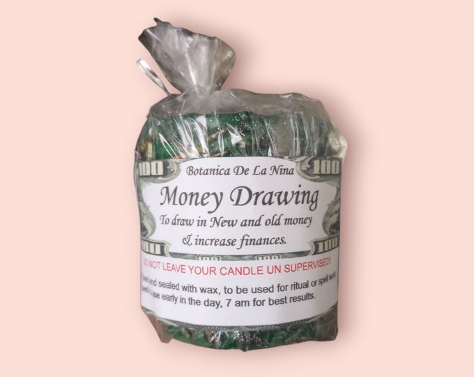 Money Spell Candle - Etsy