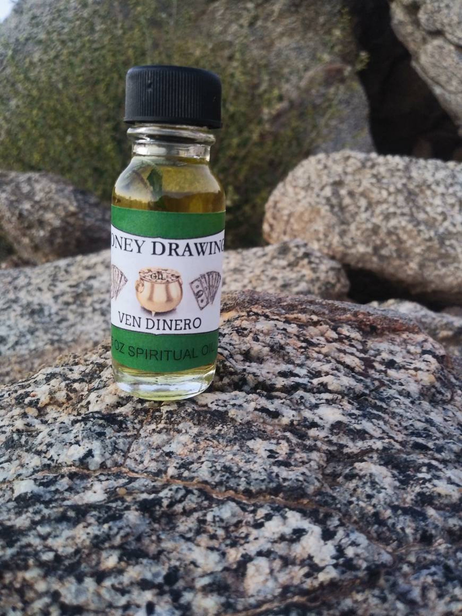 Money Drawing Oil Hoodoo Oil Luck Oil Fast Quick Witchcraft | Etsy
