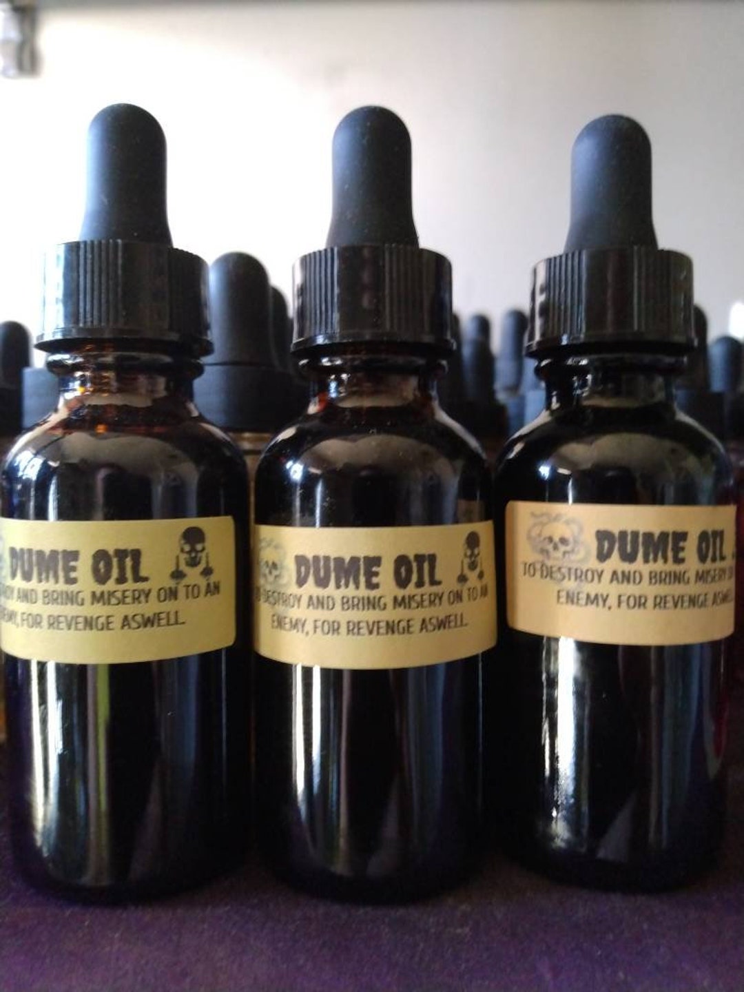 D.U.M.E Oil 1 Oz Conjure Oil Death/destruction Into My Enemies - Etsy