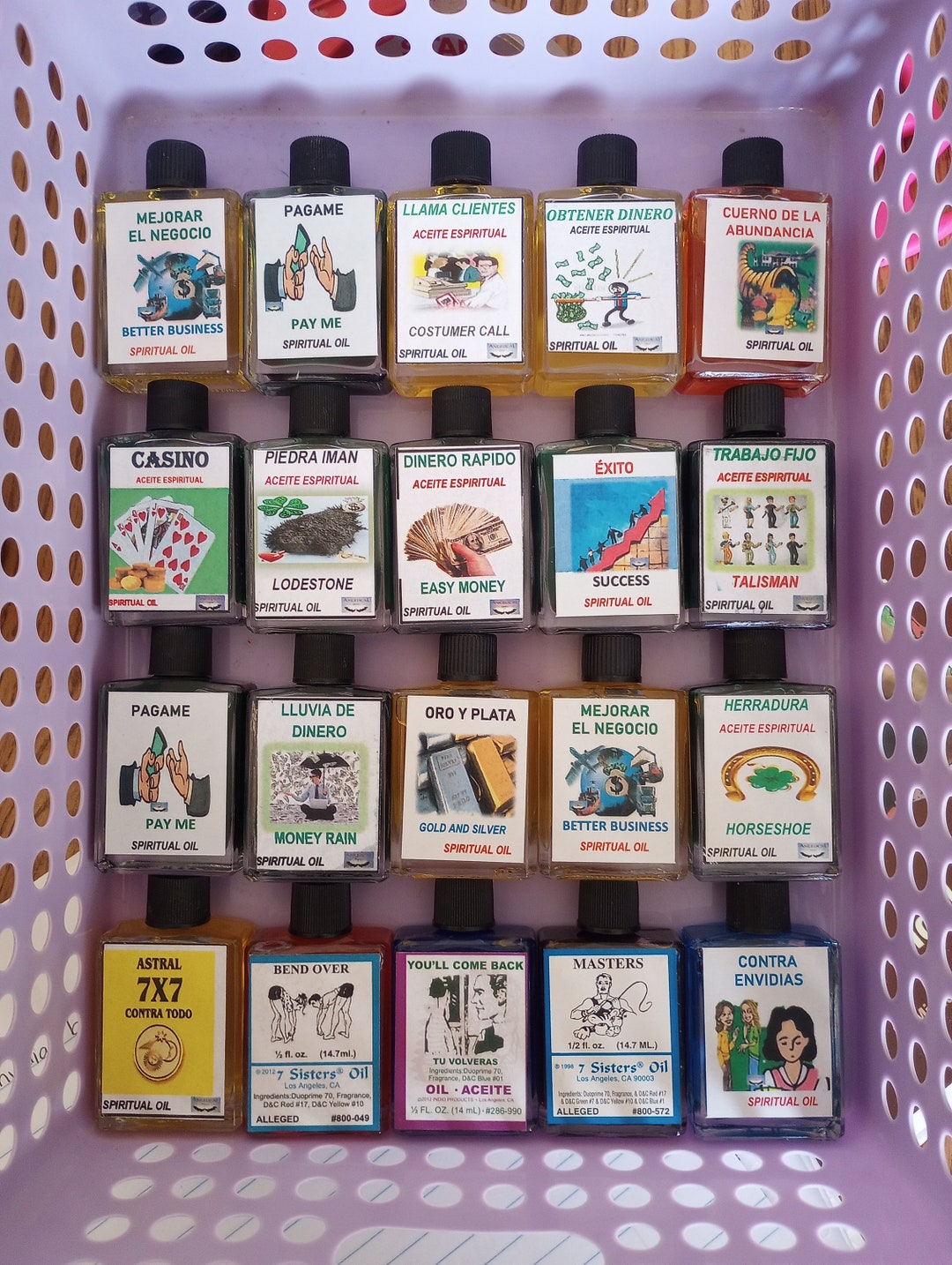 Money Cash Goodluck Success Oils for Conjuring and Drawing in Luck and ...