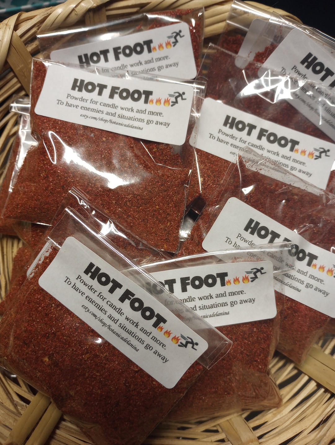 Hot Foot Powder Go Away Powder Remove Enemies - Etsy