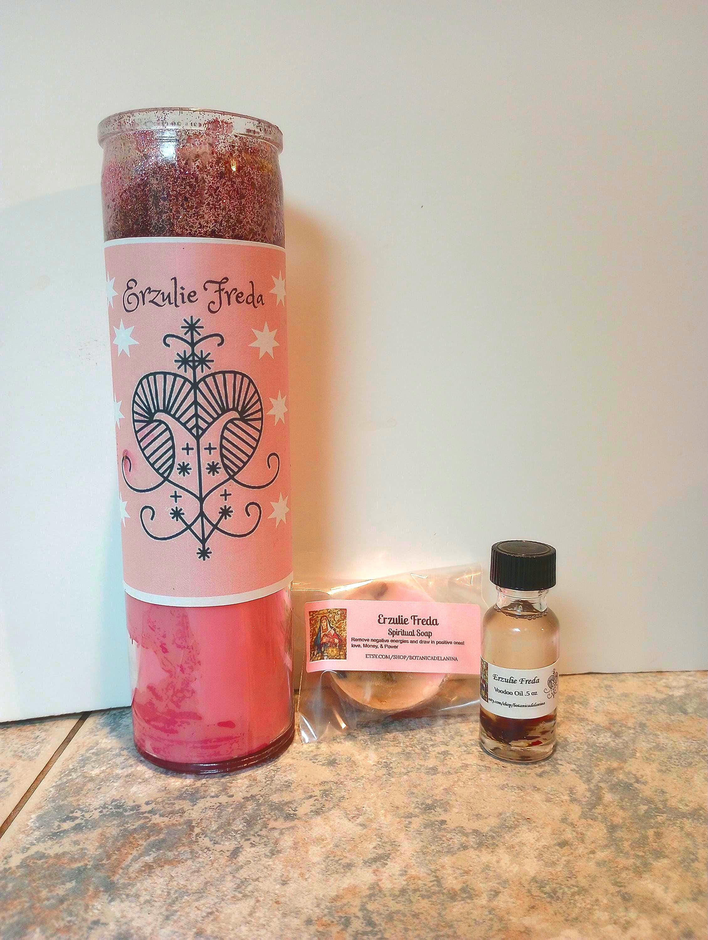Erzulie Freda Voodoo Candle: Love, Beauty, and Power - Etsy