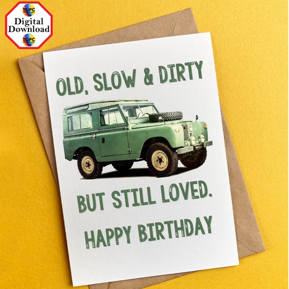 Paper & Party Supplies Classic Land Rover Lover Land Rover Owners ...