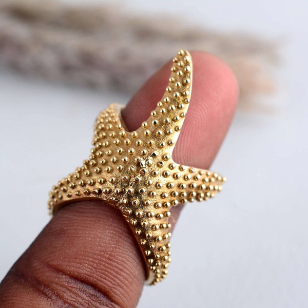Starfish Ring - Etsy