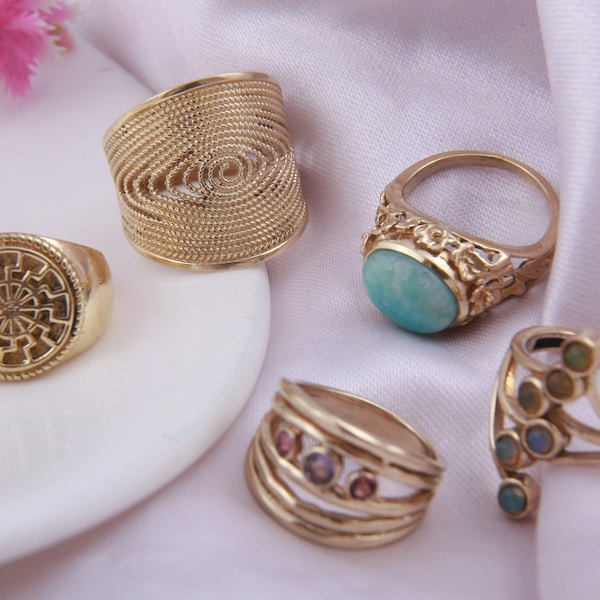 Hippie Rings - Etsy