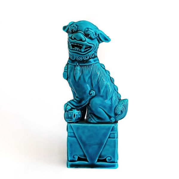 Turquoise Foo Dogs - Etsy