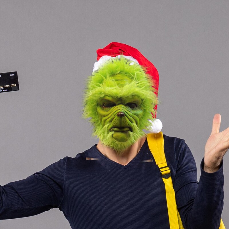 Grinch Mask - Etsy