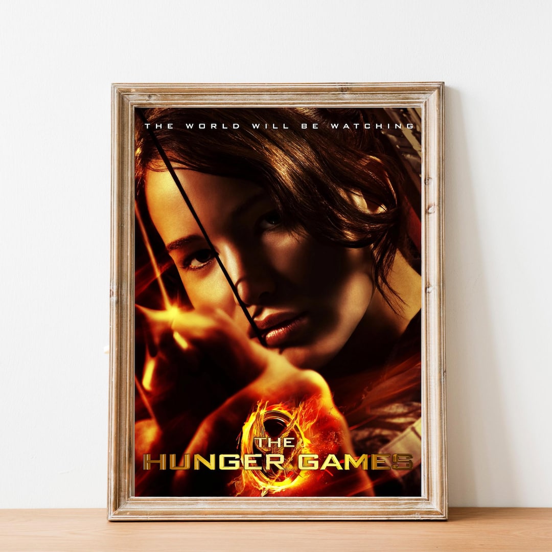 The Hunger Games Printable Poster, Katniss Everdeen Picture, Instant ...