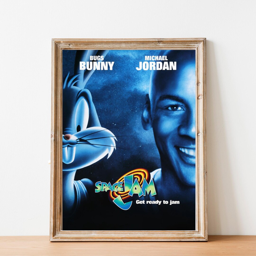 Space Jam Printable Poster, Animation Film Wall Art, Kids Room Decor ...