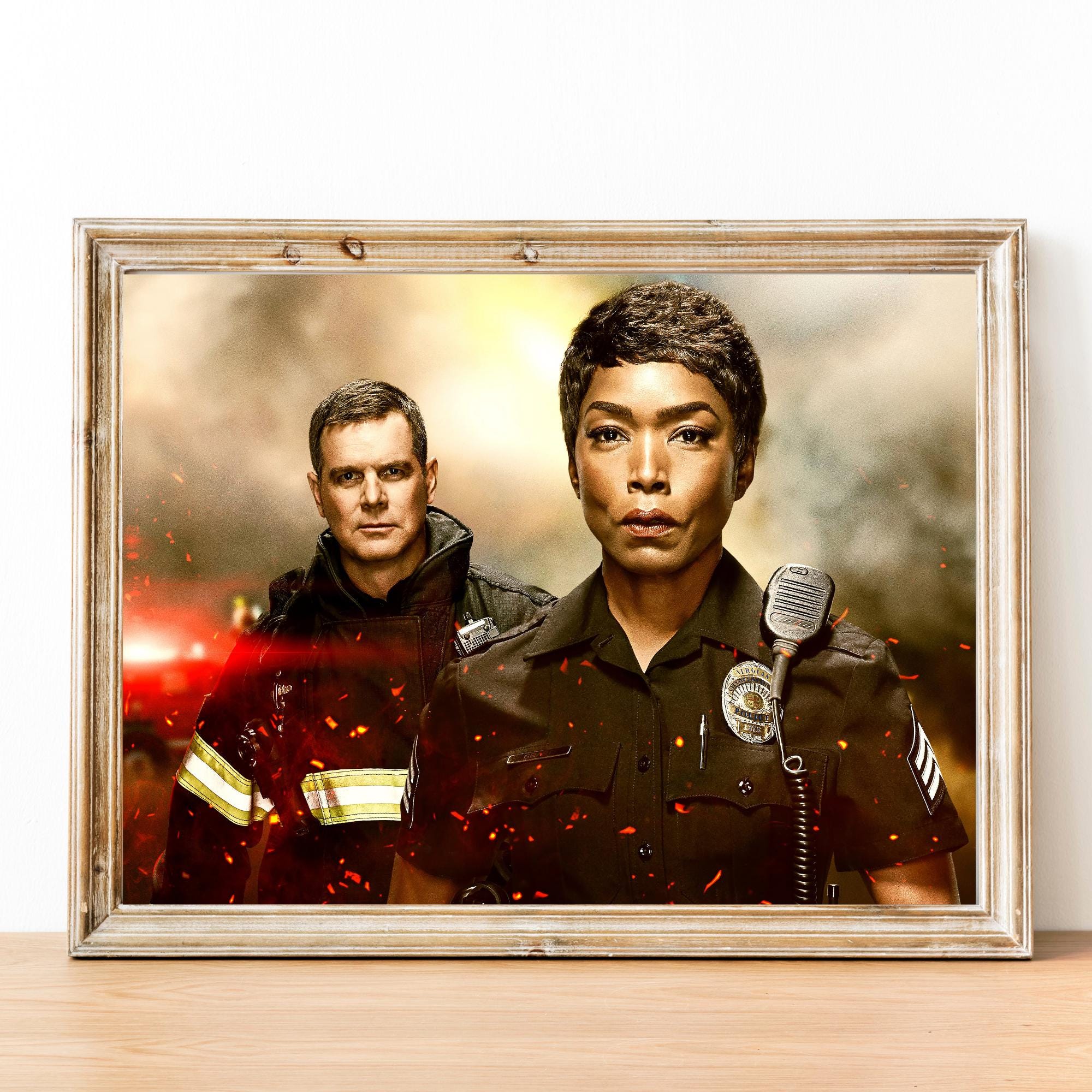TV Series 9-1-1 Printable Poster, Season 5, Gift for Fan, Emergency ...