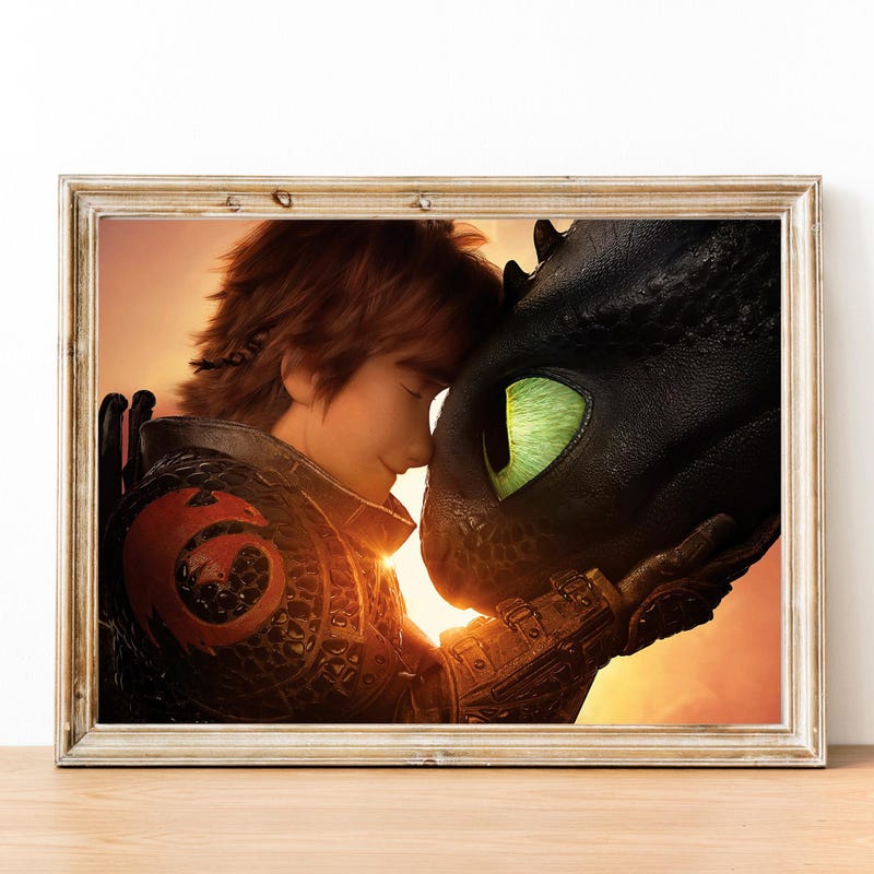 How to Train Your Dragon - Etsy