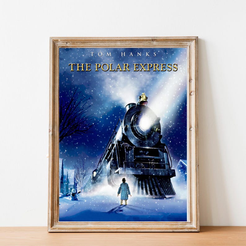 The Polar Express Movie Printable Poster, Instant Download, Wall Art ...