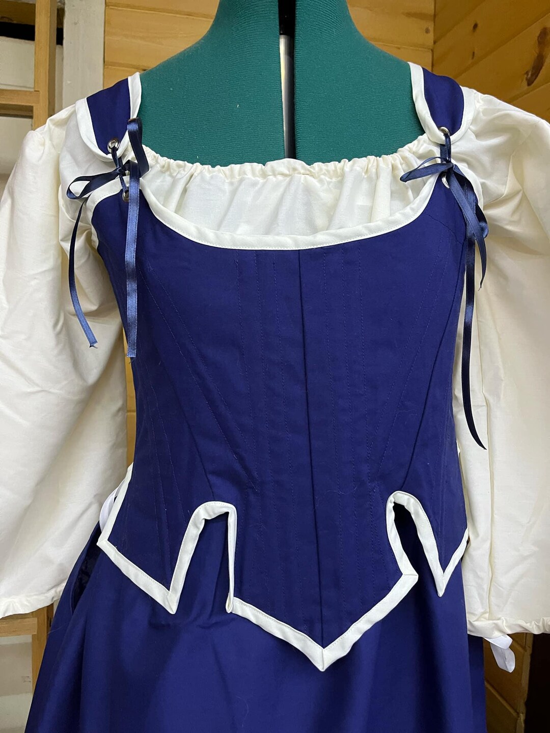 Steel Boned 18th Century Colonial or Renaissance Custom Corset Stays - Etsy