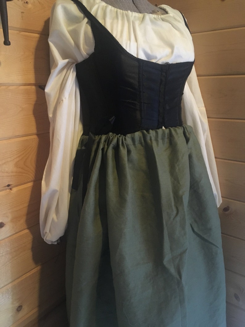 Linen Colonial 18th Century DAR Revolutionary War Petticoat - Etsy