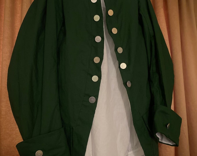 Mens Colonial 18th Century Great Coat - Etsy