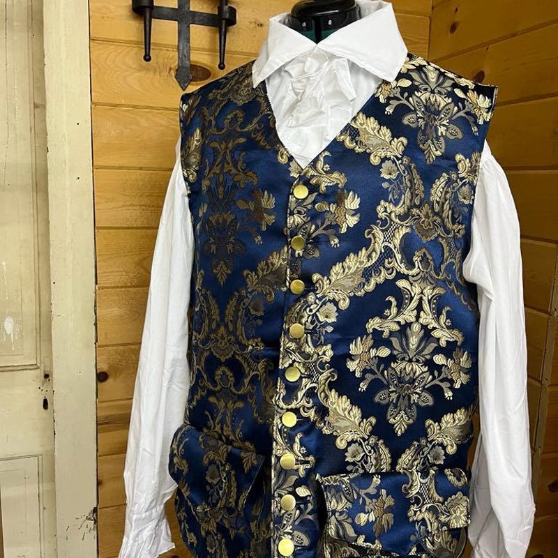 Brocade Waistcoat for Men - Etsy