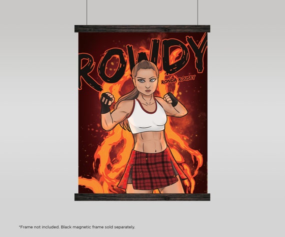 Ronda Rousey Ready to Print Downloadable Digital Art Poster. - Etsy