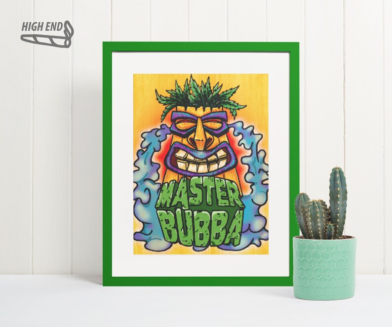 Master Bubba Downloadable Ready to Print Digital Poster. - Etsy