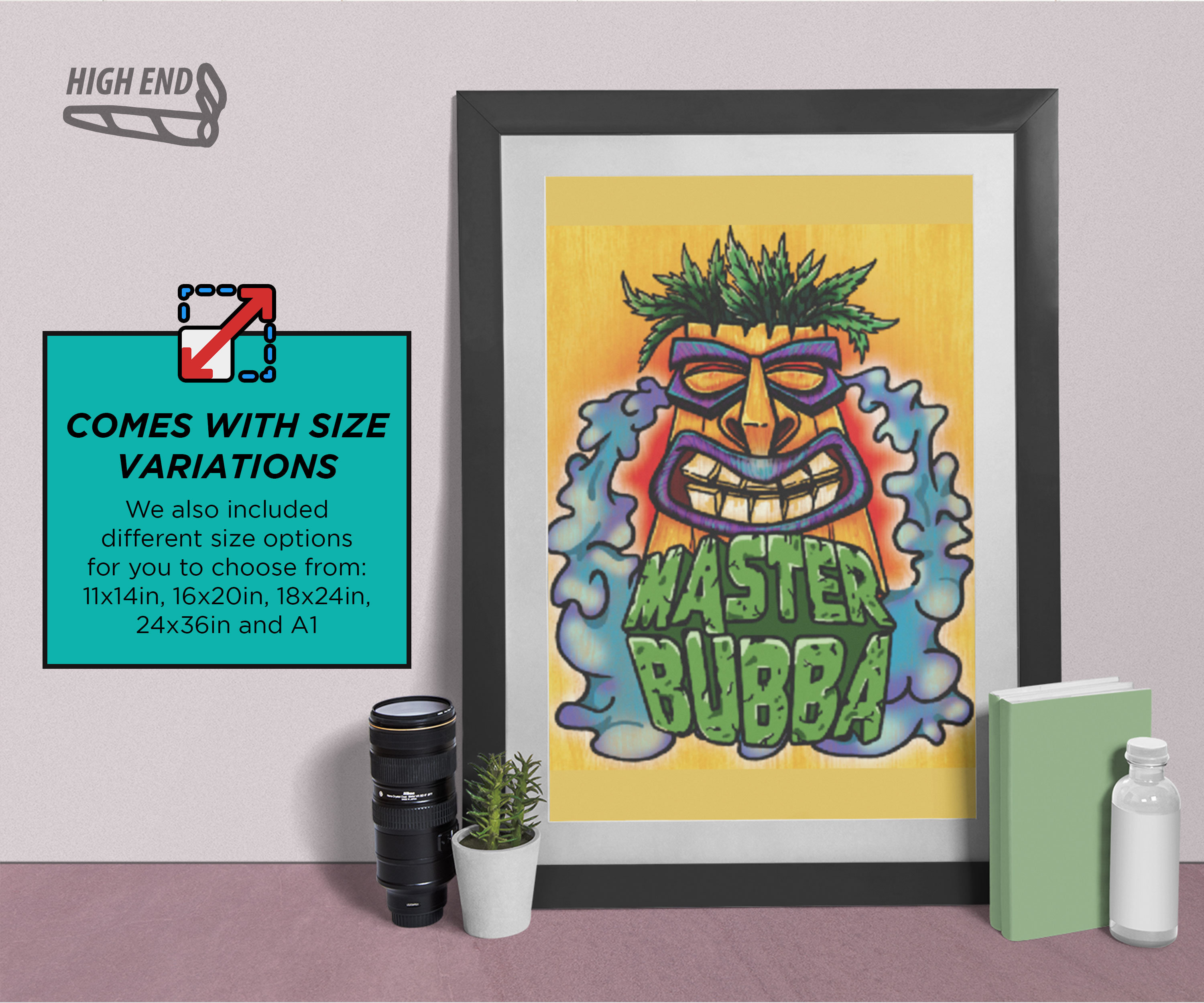 Master Bubba Downloadable Ready to Print Digital Poster. - Etsy