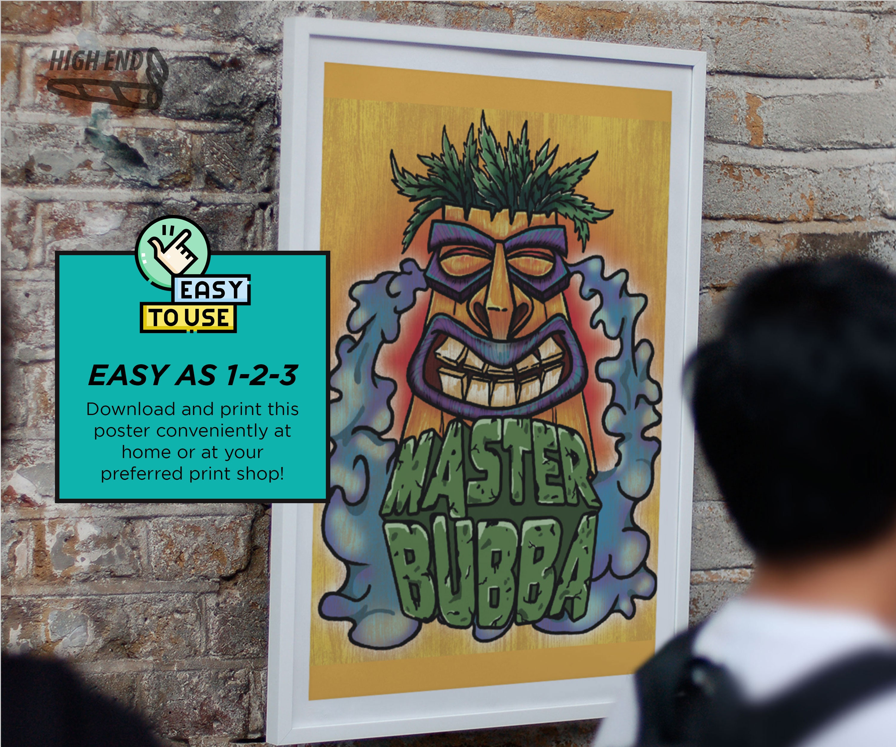 Master Bubba Downloadable Ready to Print Digital Poster. - Etsy