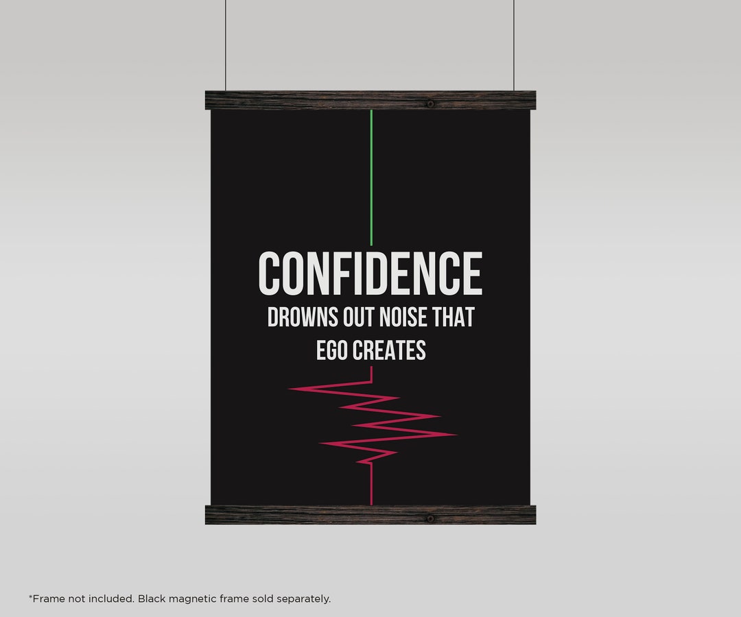 CONFIDENCE.. Inspirational Ready to Print Downloadable Poster ...