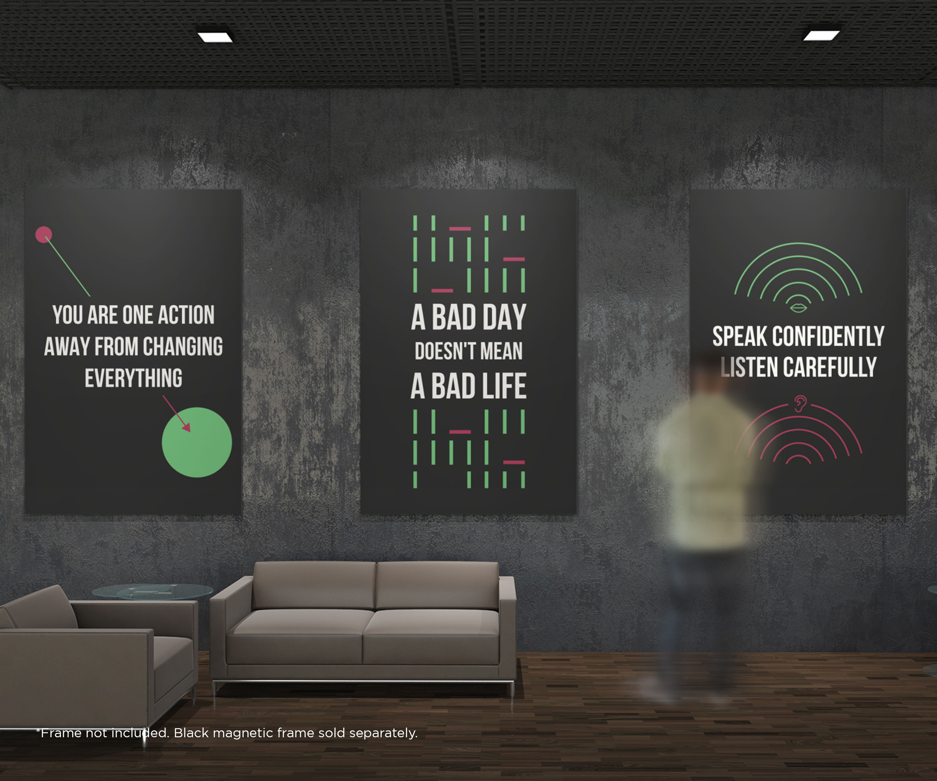 7 Powerful Visual Inspirational Downloadable Poster. Digital, Ready to ...