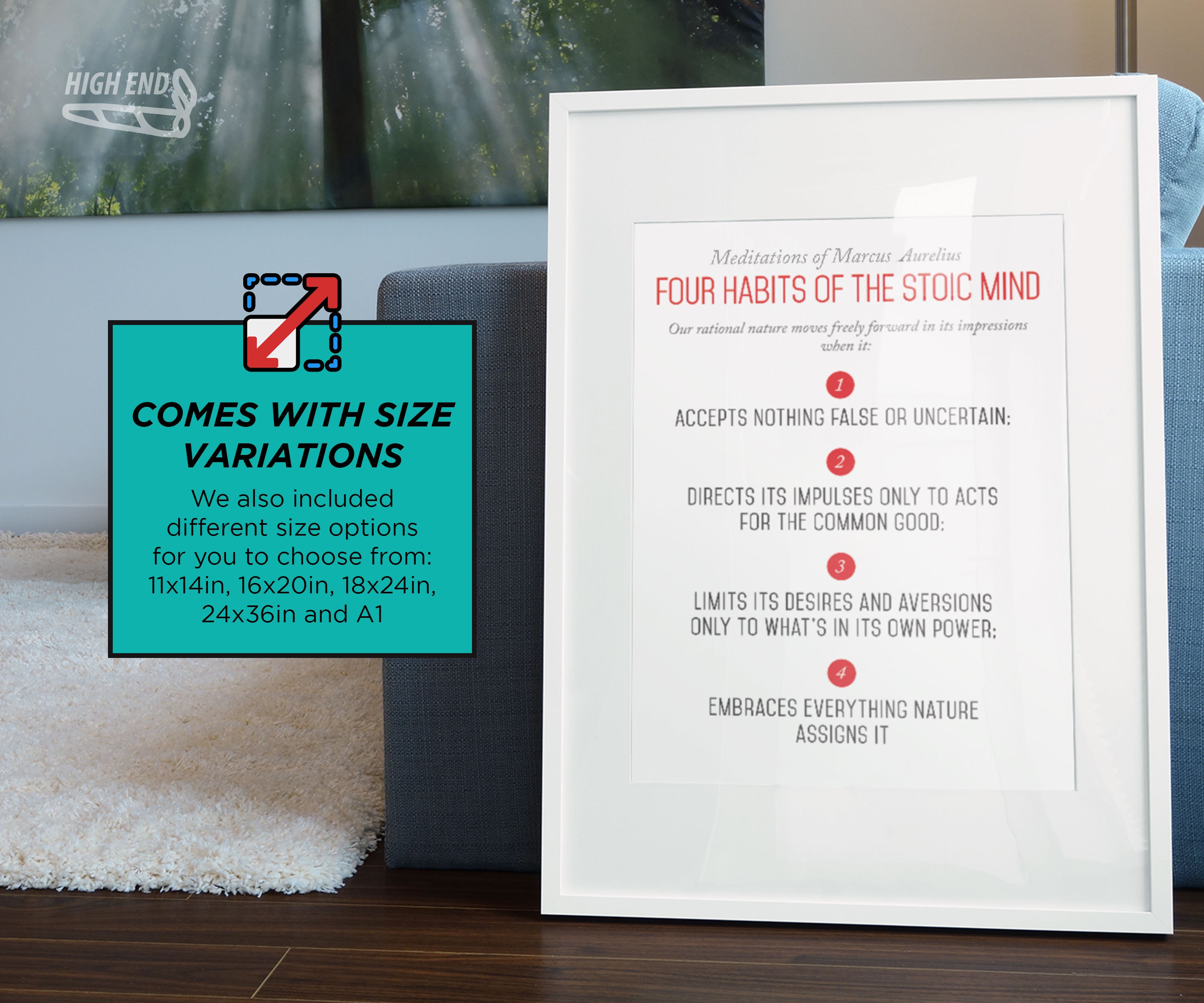 Ready to Print Four Habits of the Stoic Mind Downloadable - Etsy