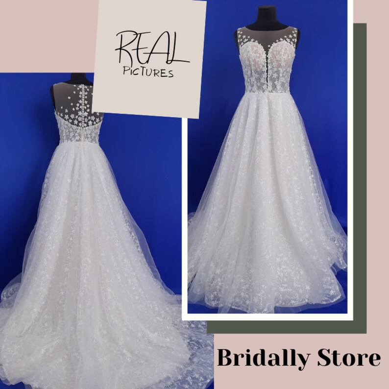 Collection 2021 Shiny Wedding Dress Boho Style Wedding | Etsy