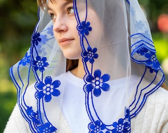 Round Chapel Veil - Etsy