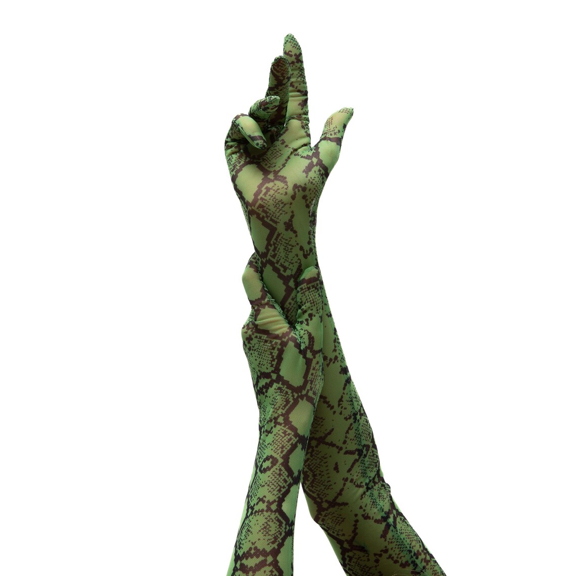 Python Skin Gloves, Animal Print Gloves, Fashion Accessories Gloves - Etsy