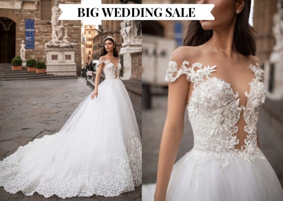 BIG SALE New Colletion 2021 Amazing wedding dress with extra | Etsy