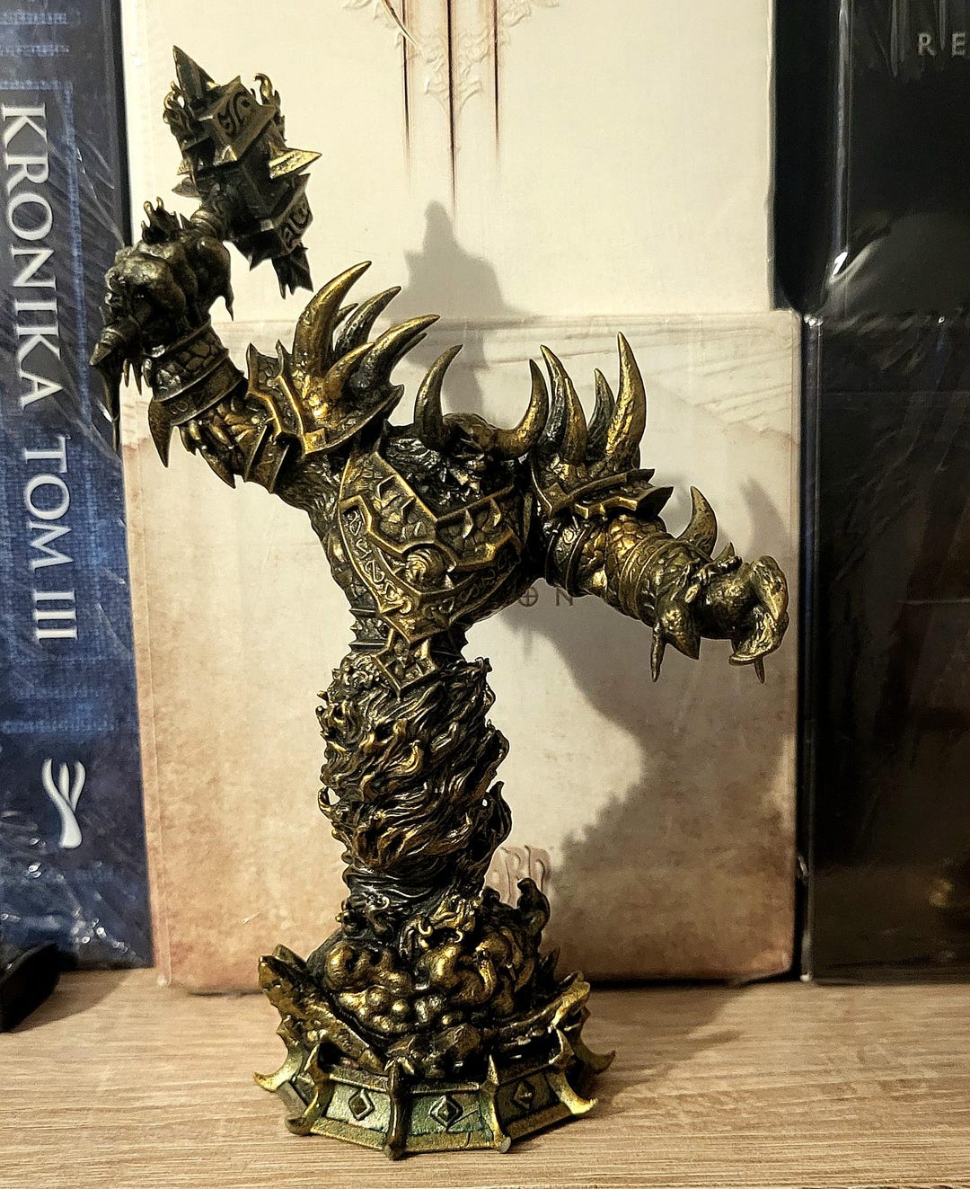 Ragnaros Warcraft Painted Figure. 3D Printed 12k Model. Gift for Gamer ...
