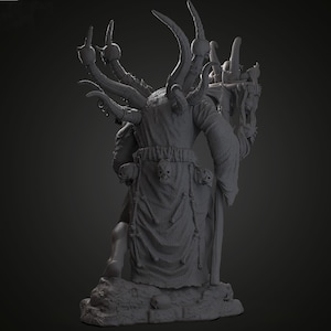 Guldan Warcraft Figure. 3D Printed Resin 12k Model. Gift for Gamer. Wow ...